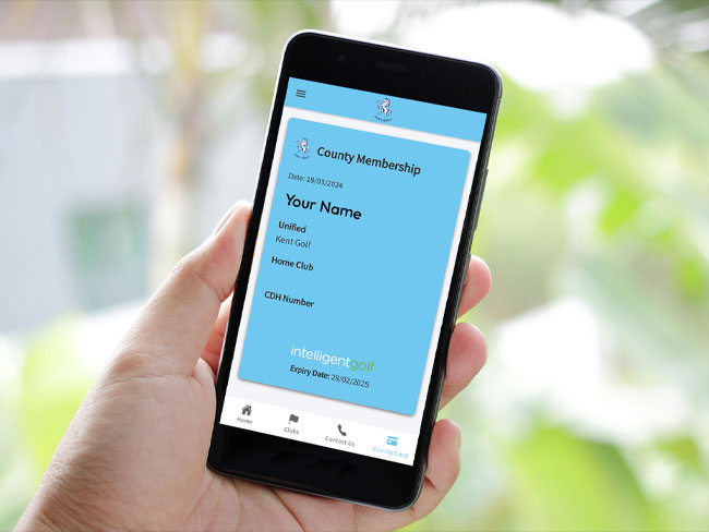 County Card announcement :: Kent Golf - Events, News & Other Information