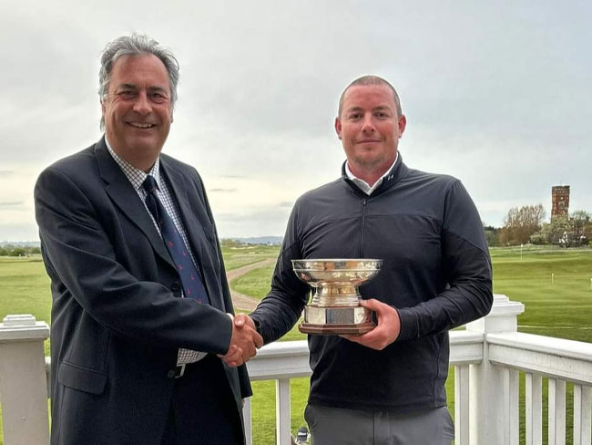 Nick Panting (Rochester & Cobham Park) wins the Romer Bowl :: Kent Golf ...